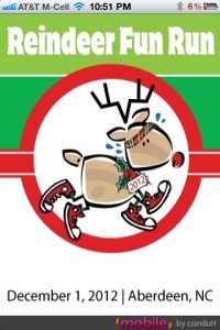 iPhone App - Reindeer Fun Run