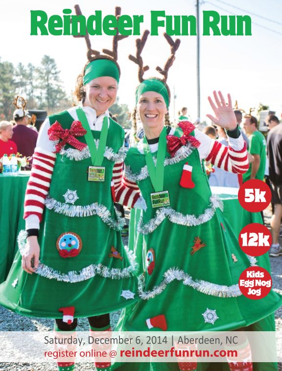 Reindeer Fun Run ads - Reindeer Fun Run