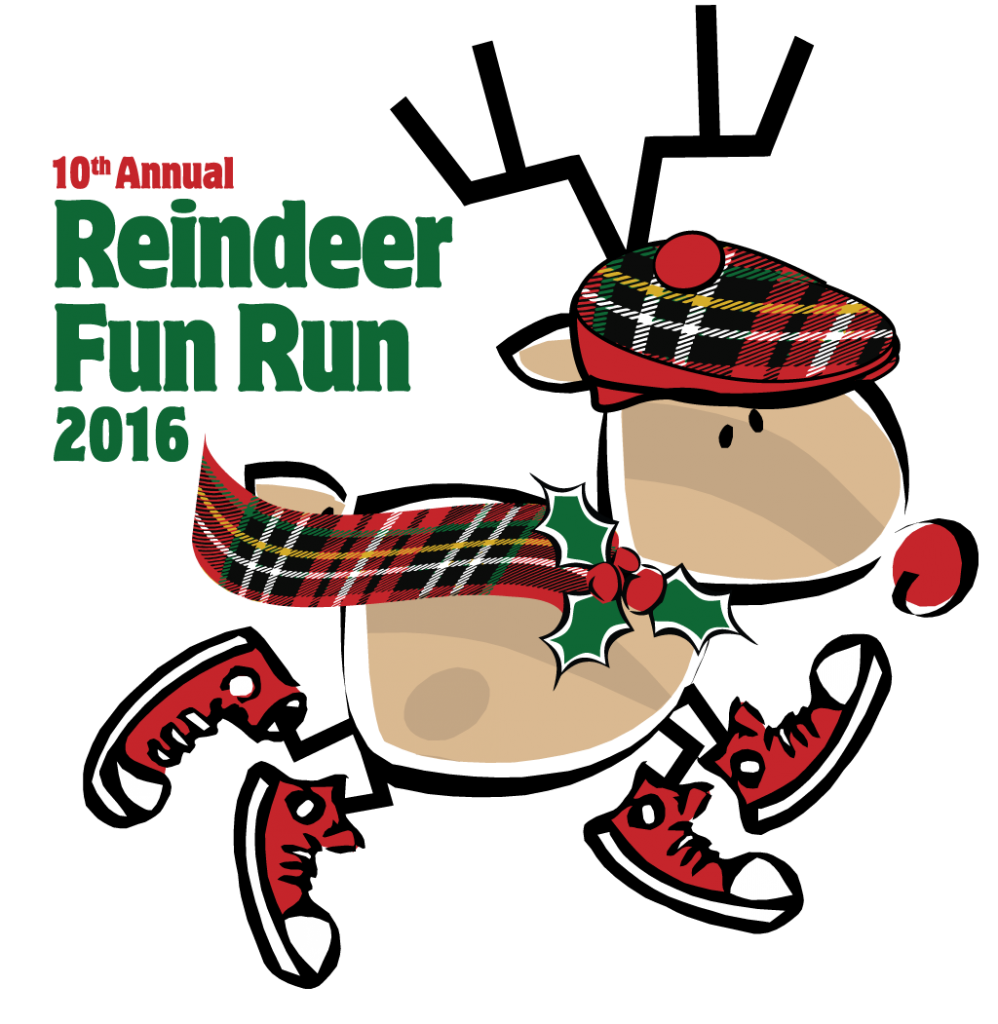 Logo for 10th Annual Reindeer Fun Run - Reindeer Fun Run