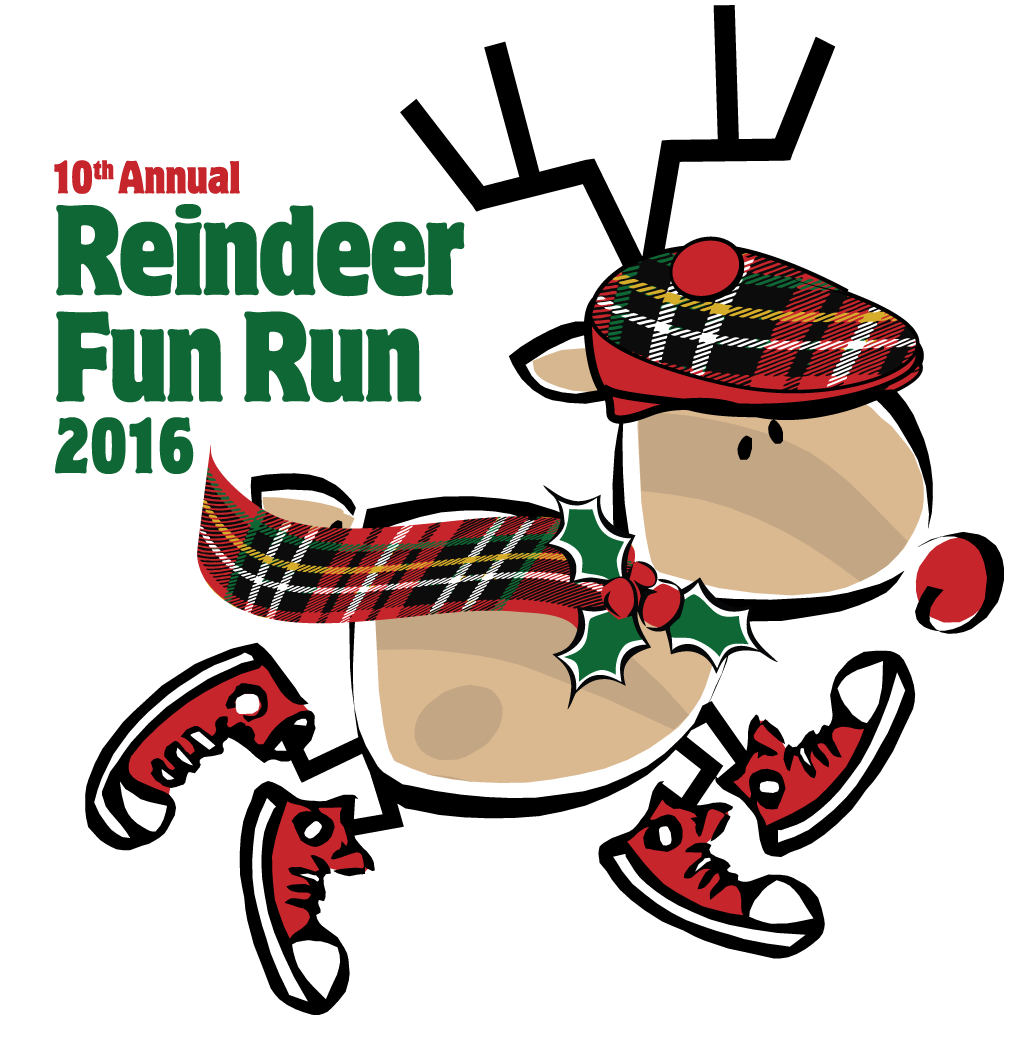 Logo for 10th Annual Reindeer Fun Run - Reindeer Fun Run