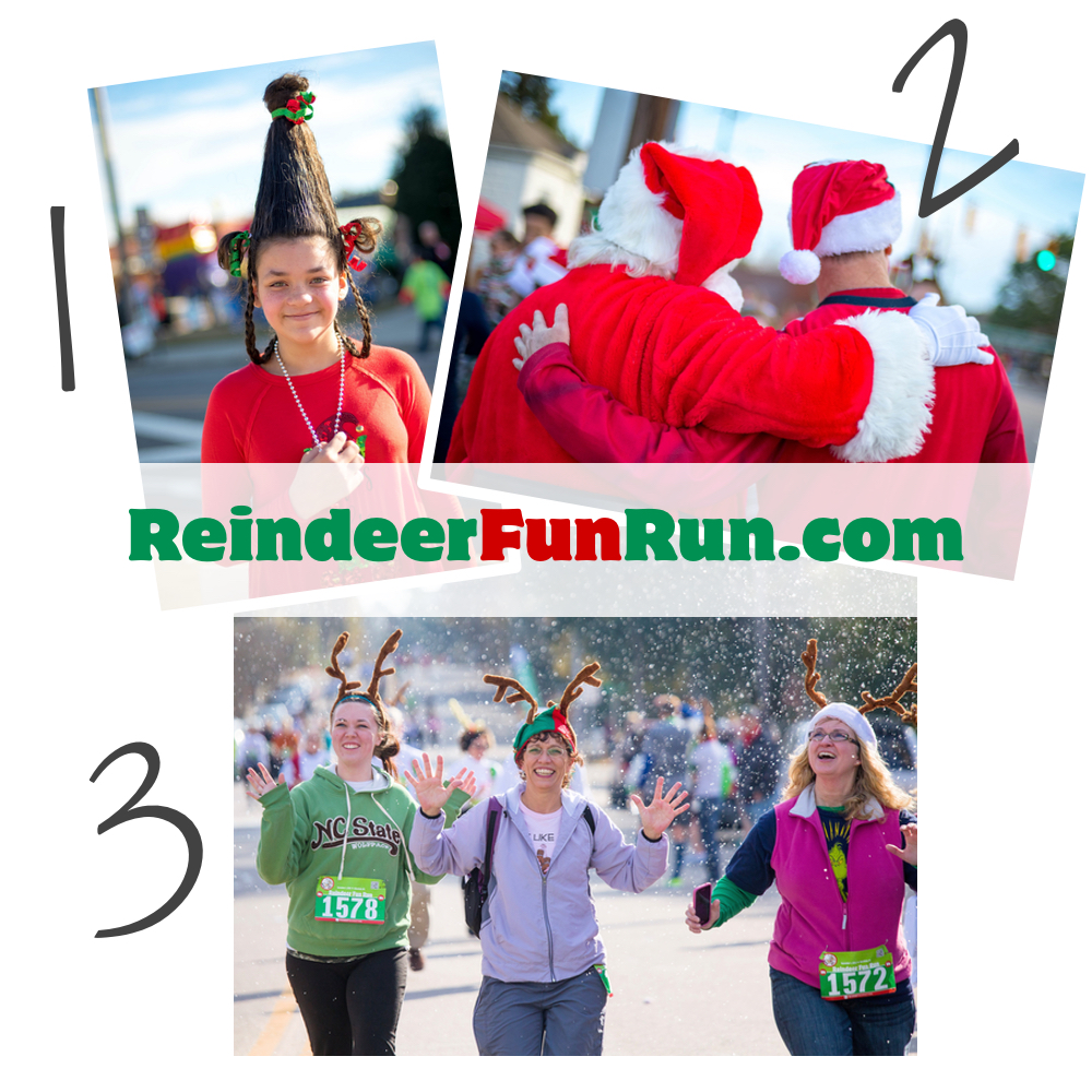 Running the Virtual Reindeer Fun Run is as easy as 1-2-3! - Reindeer ...